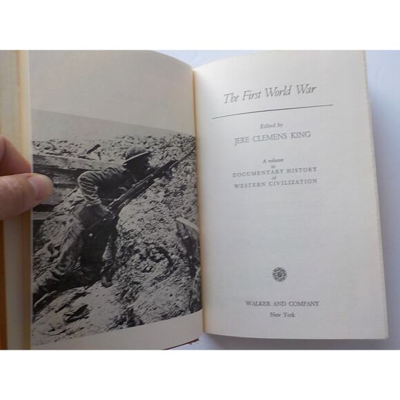 book | Accents | The First World War 972 Vintage Hard Cover Yellow Book ...